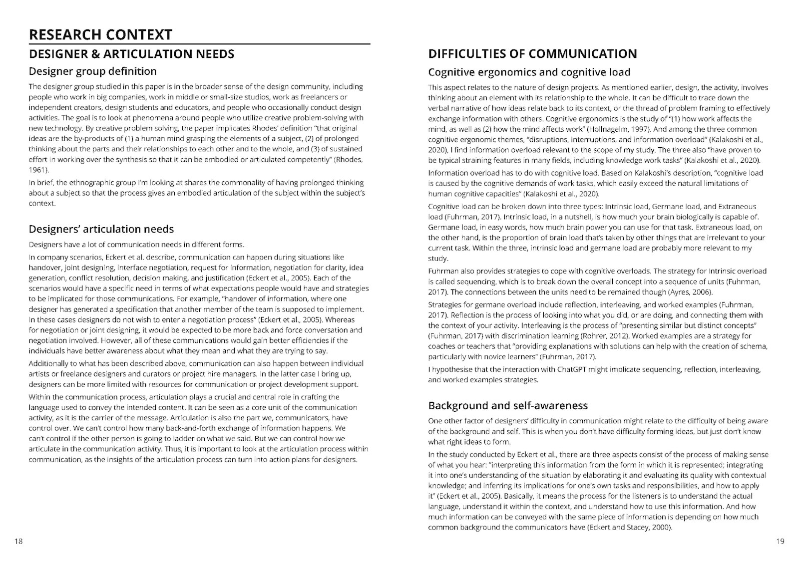 RCA Student Research Platform