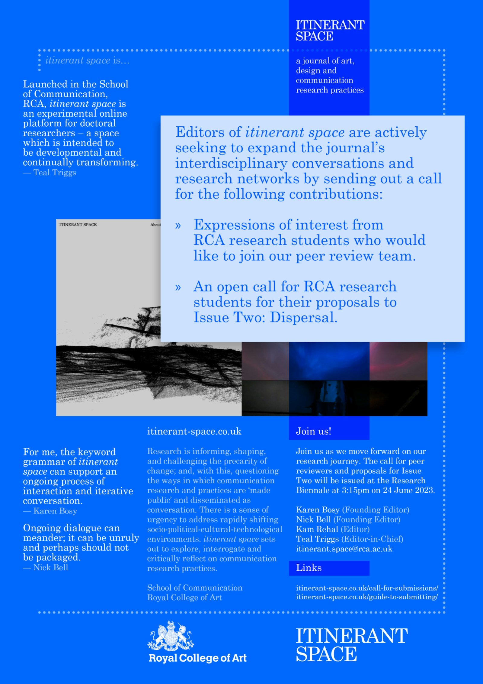 RCA Student Research Platform